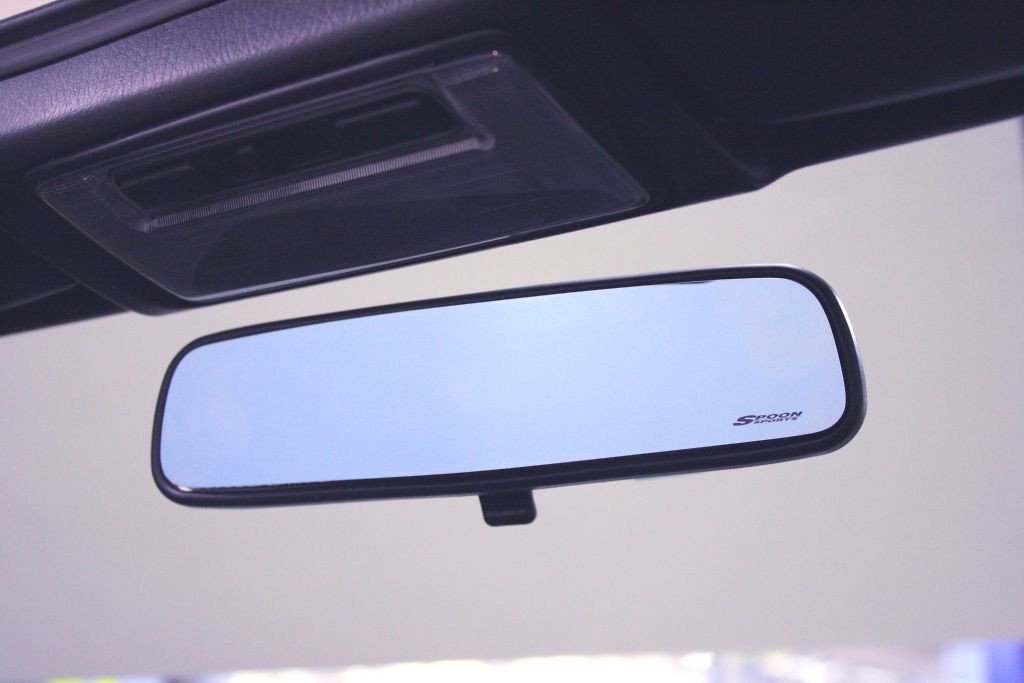 Spoon Sports Blue Wide Rear View Mirror Glass – Honda Civic/Integra ...