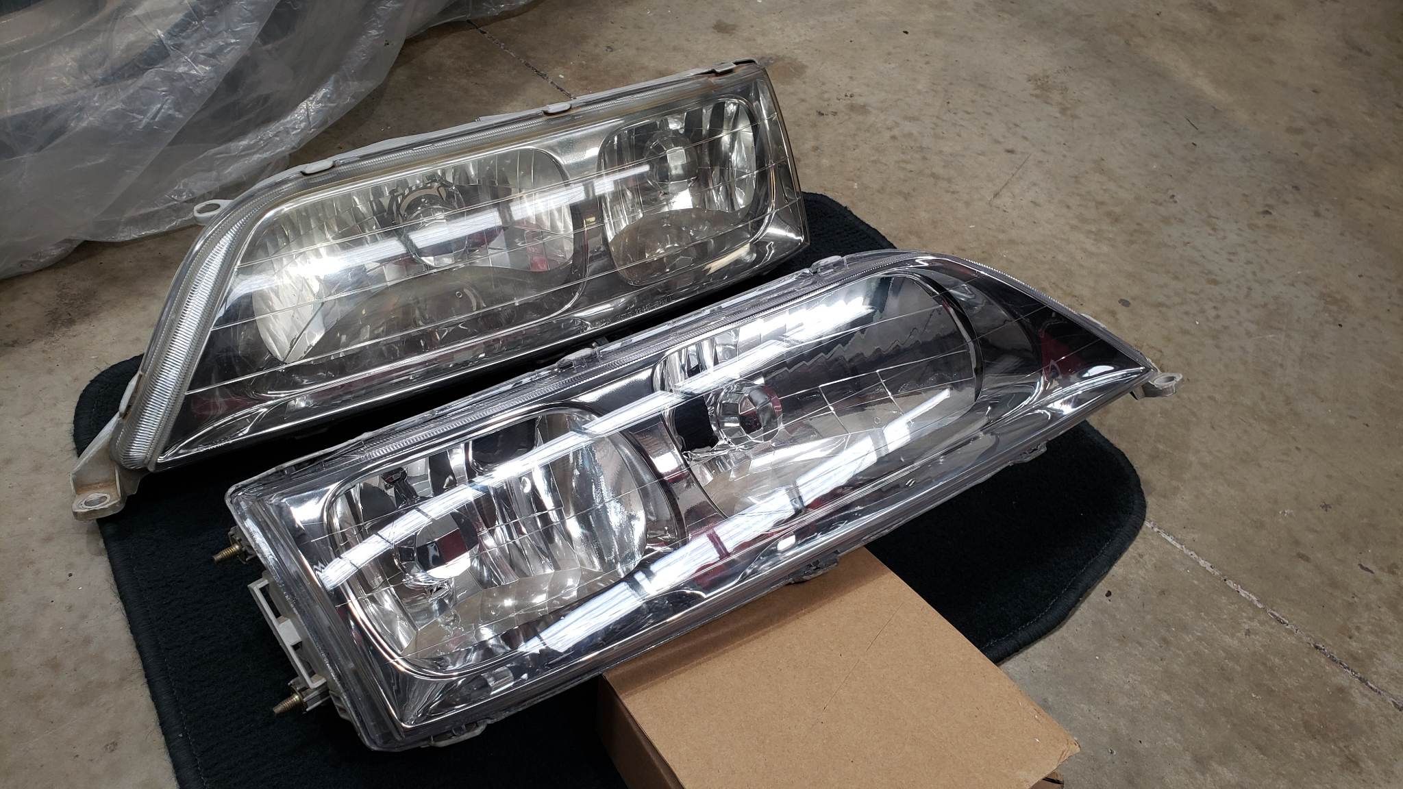 Lenztech Headlight Lenses – Toyota Mark II JZX100 (Pair) – Performance ...