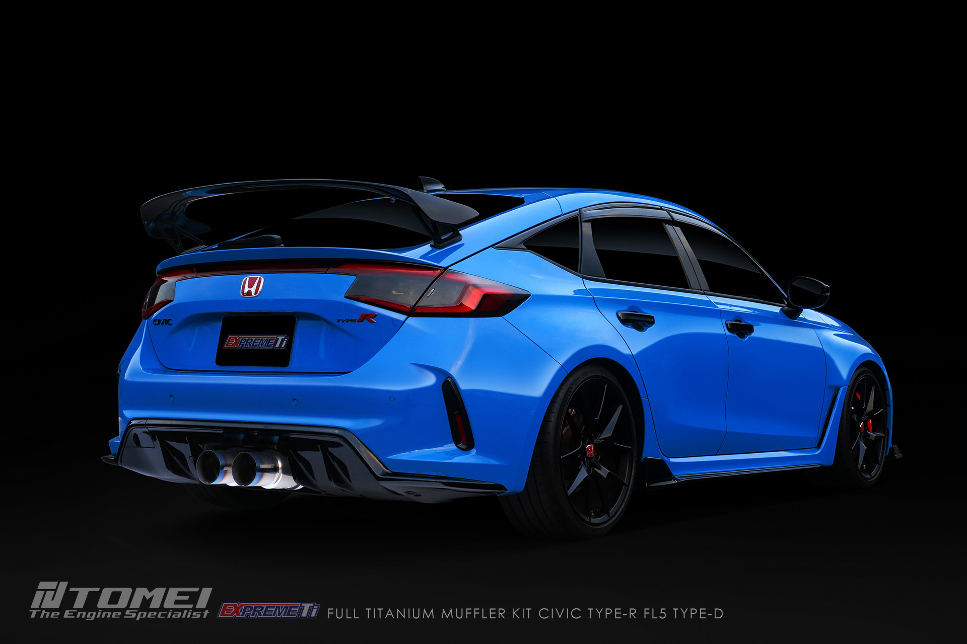 Tomei Expreme Ti Cat-Back Titanium Exhaust – Honda Civic Type R FL5 ...