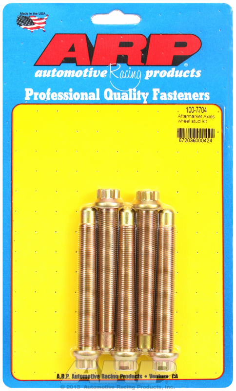 ARP 1/2in x 20 Thread 3in Long Wheel Stud Kit (5 Studs) – Performance ...