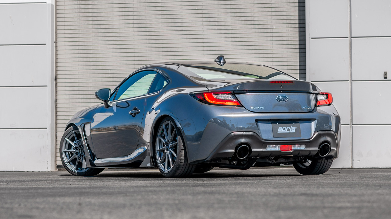 Borla S-Type Cat-Back Exhaust – Subaru BRZ/Toyota GR86 (Black Tips ...
