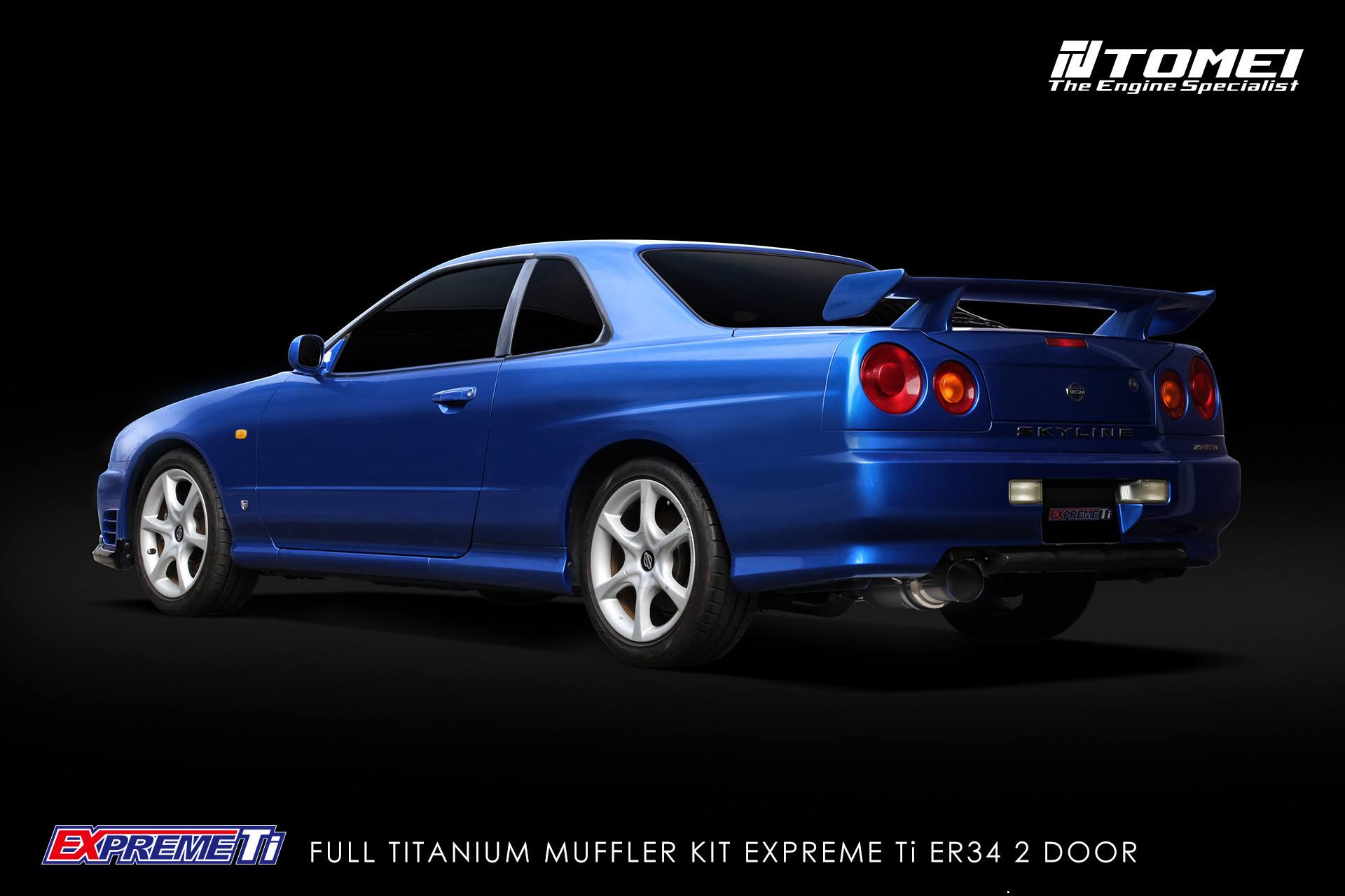 Tomei Expreme Ti Exhaust System – Nissan Skyline R34 GT-T – Performance ...