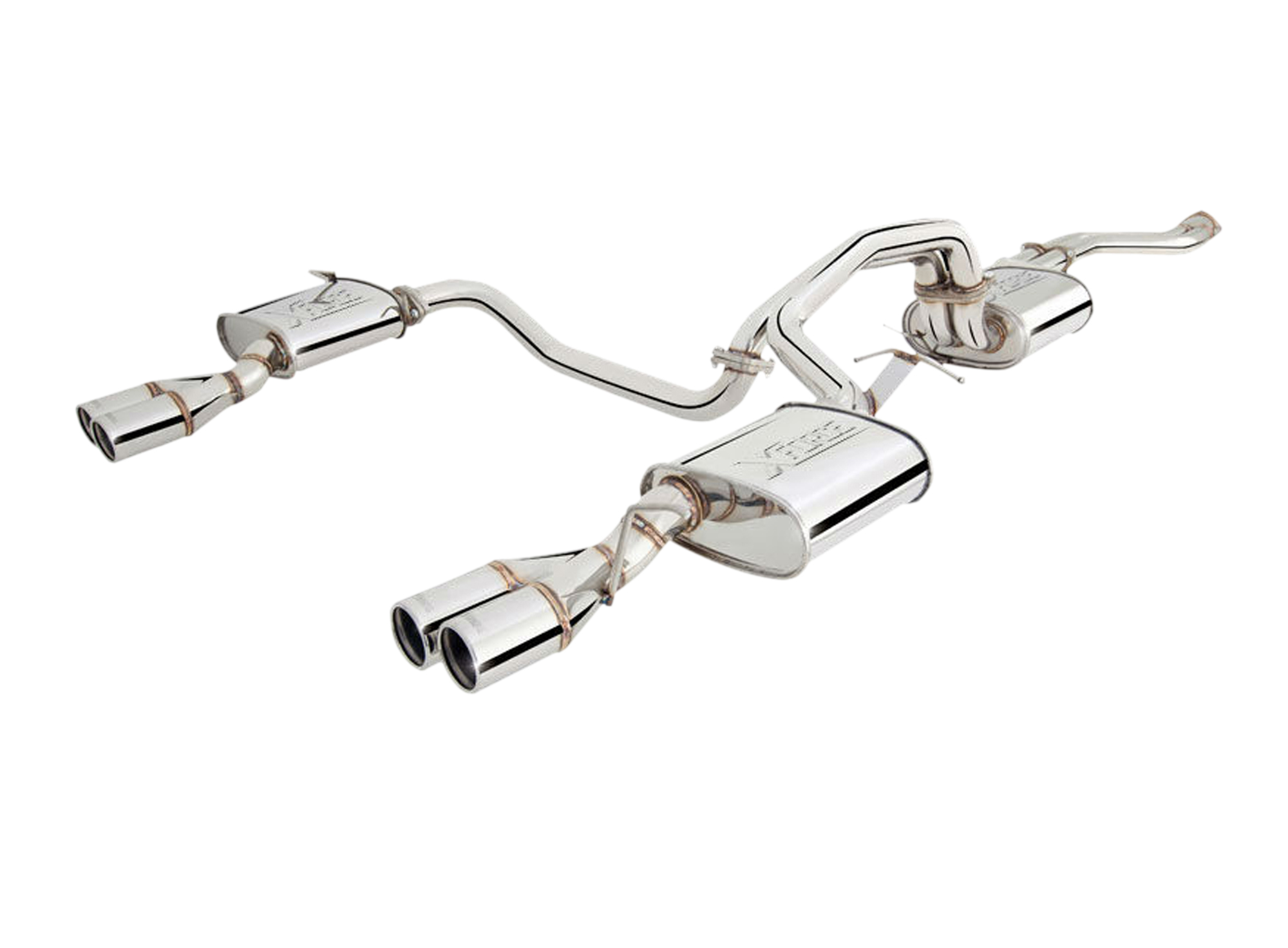 Xforce Ford Falcon BA GT Dual Cat Back System – Performance Parts ...