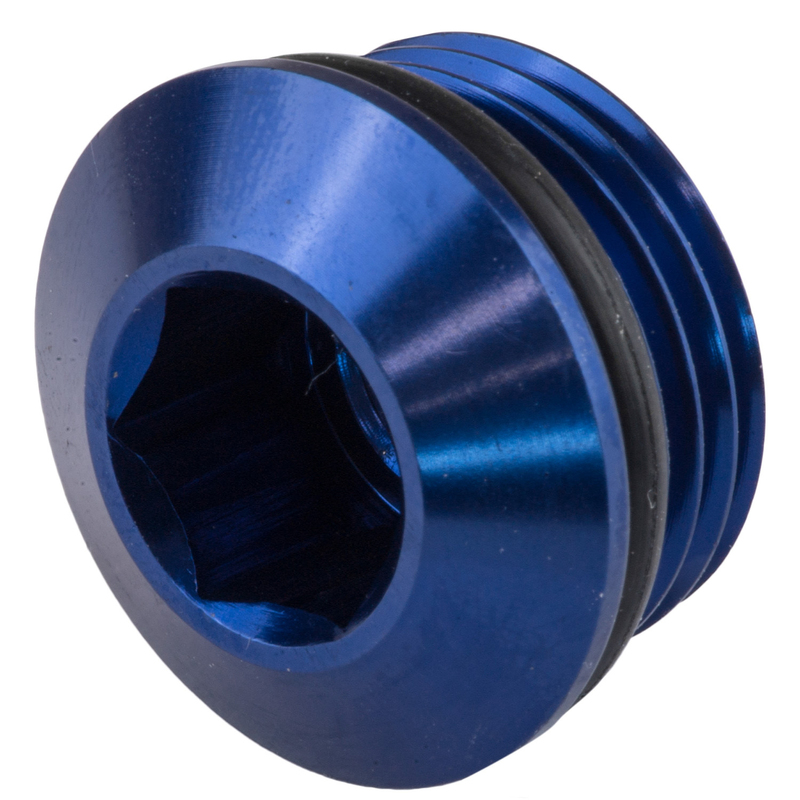 Proflow AN Port Plug, Low Profile Allen Key -08AN, Blue – Performance ...