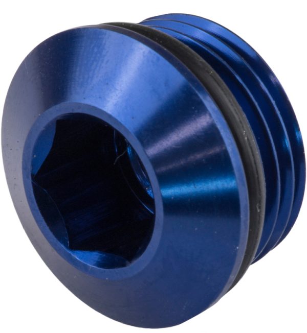 Proflow AN Port Plug, Low Profile Allen Key M16 x 1.50, Blue ...