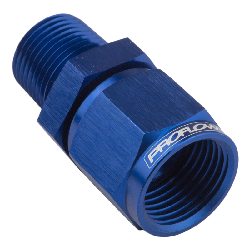 Proflow Female Adaptor -04AN Straight Swivel To 1/8in. NPT, Blue ...