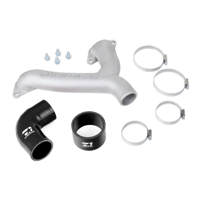Overtake TMIC Y-Pipe Kit – Subaru WRX 01-07/STI 01-21/FXT 04-08 (Black ...